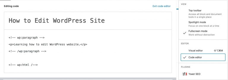 How To Edit a WordPress Site? (For Beginners) | Siteefy