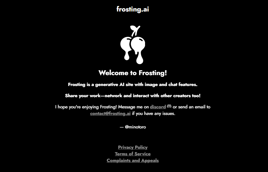 Frosting AI - AI-Powered Image Generation Platform | Siteefy