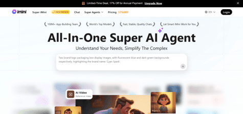 Imini AI - All-In-One AI Image, Video & Document Creation Platform ...