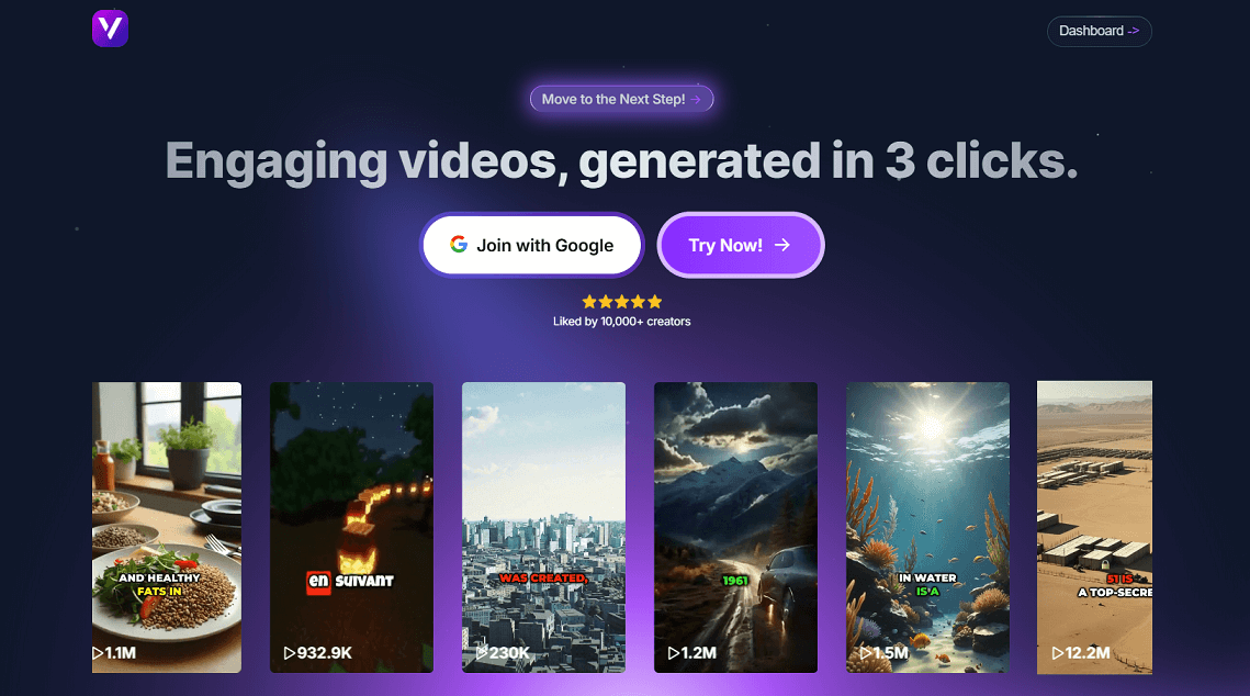 Vexub - AI Video Generator from Text and Media | Create Faceless Videos ...
