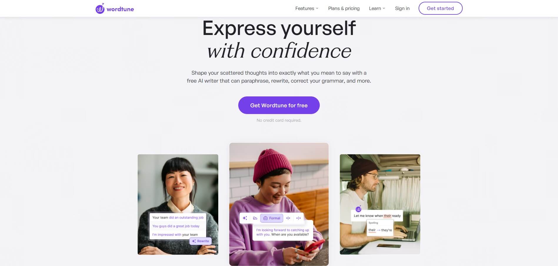 Wordtune - AI-Powered Writing Assistant for Confident Expression | Siteefy